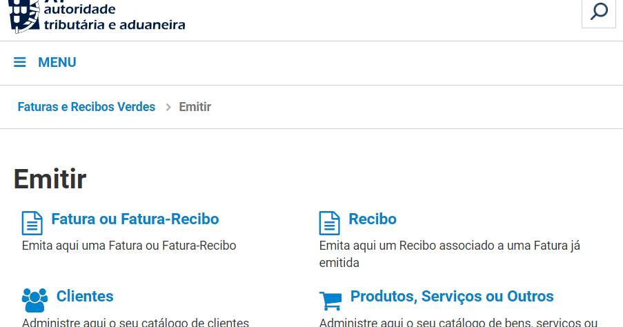 Passa recibos verdes? Atenção ao que mudou no Portal das Finanças ...