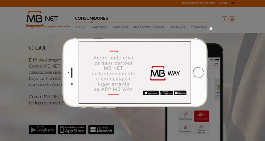 Expresso | Site do MBnet vai deixar de gerar cartões