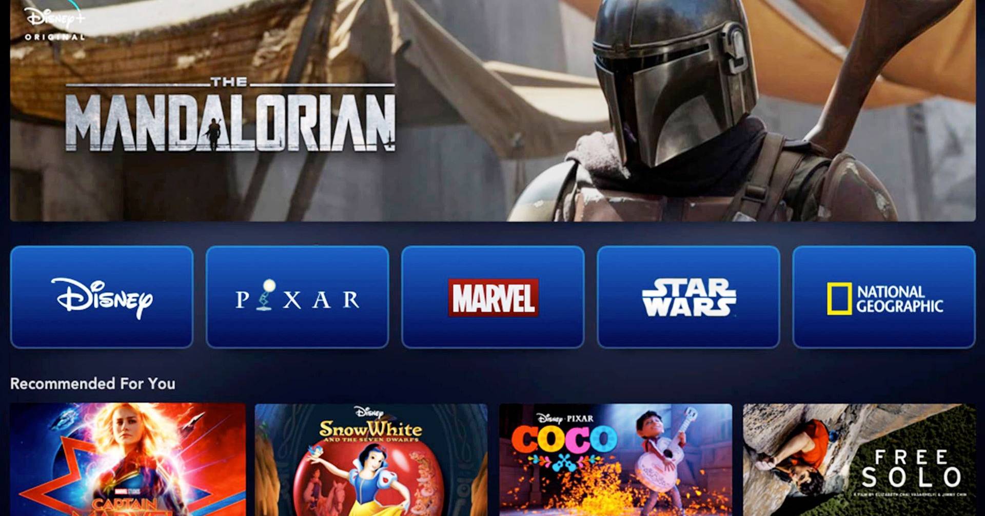 Menu da plataforma de streaming da Disney terá menos pratos do que a ...