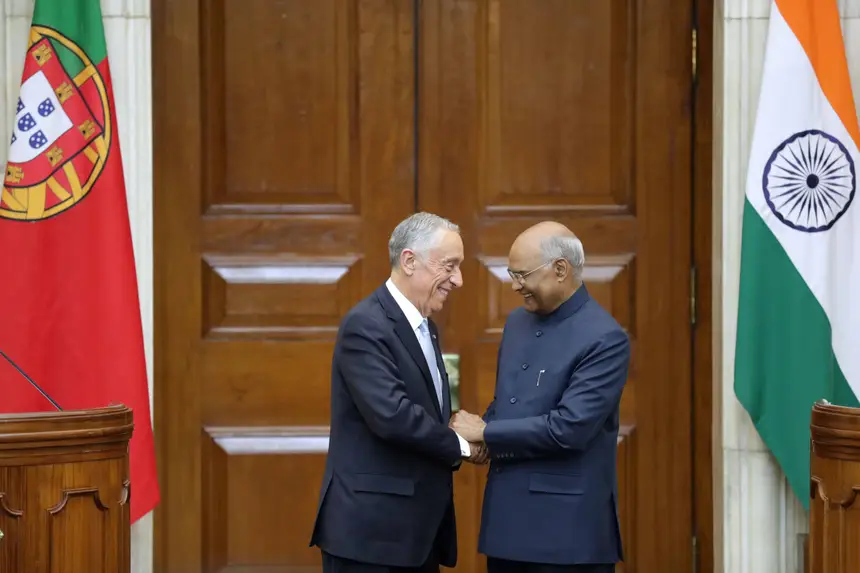 Presidente indiano aceitou convite de Marcelo para visitar Portugal em 2021 Presidente indiano aceitou convite de Marcelo para visitar Portugal em 2021