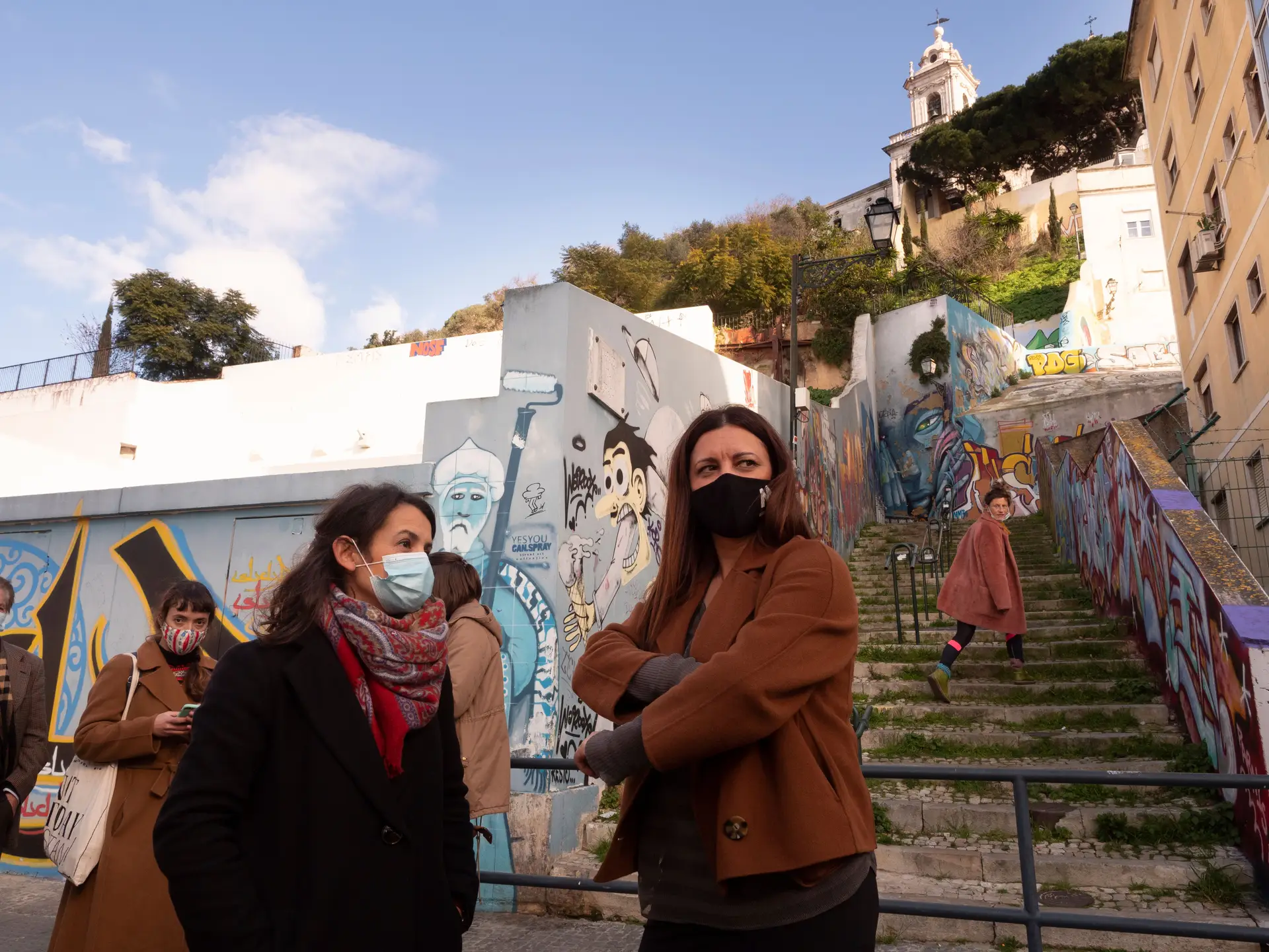 Marisa juntou-se à luta das “gaulesas da Mouraria”. Ana Drago foi ...