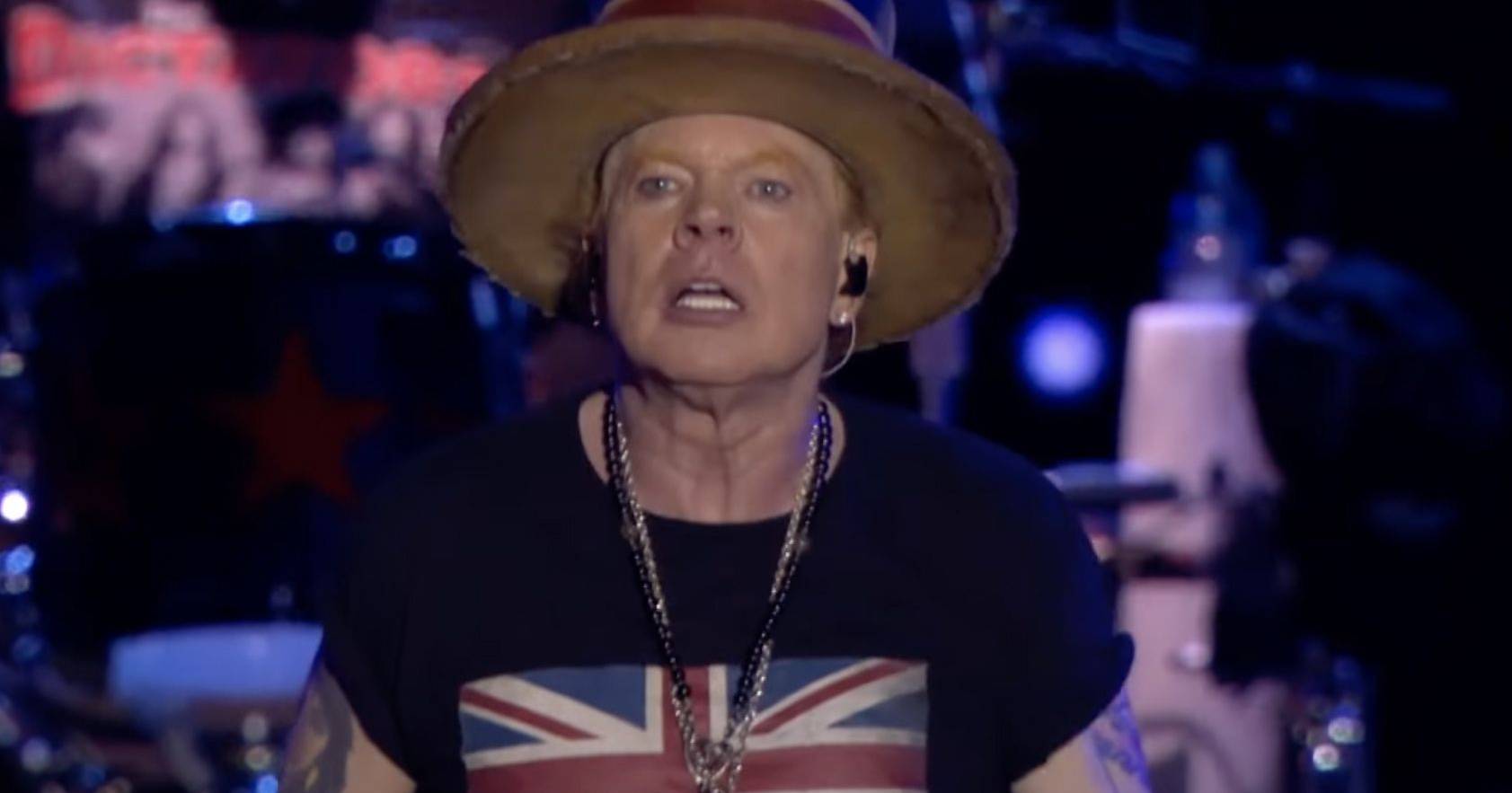 Guns N Roses No Rock In Rio Brasil Um Pequeno Atraso A Homenagem à Rainha De Inglaterra E A