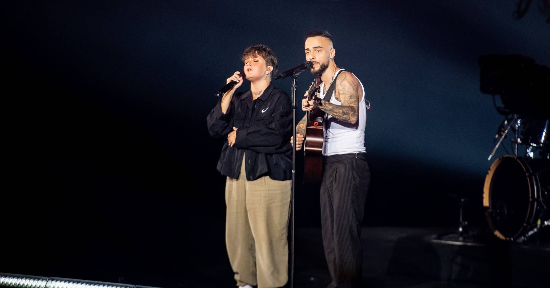 Os vídeos de Diogo Piçarra na Altice Arena: da entrada triunfal ao ...