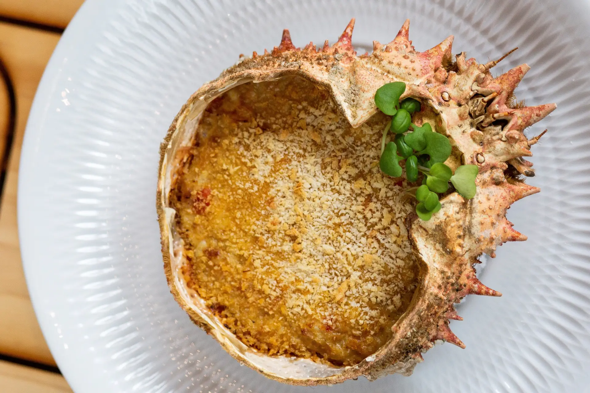 Receita de Santola gratinada por Justa Nobre - Expresso