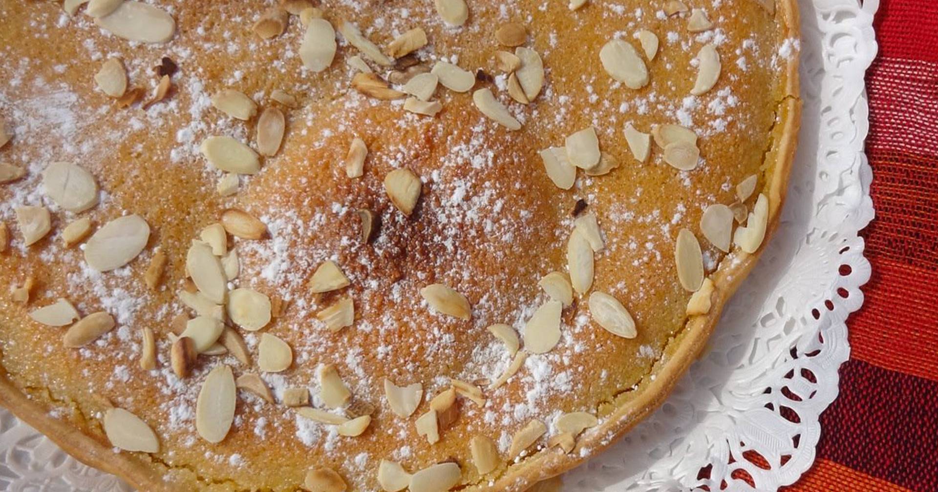 Tarte de amêndoa - Expresso