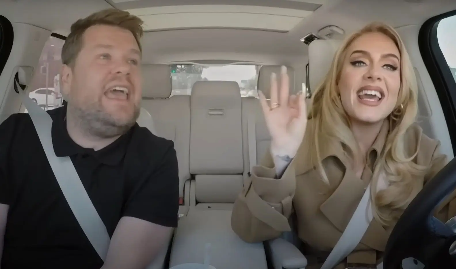 Adele junta-se a James Corden na despedida do “Carpool Karaoke” - Expresso