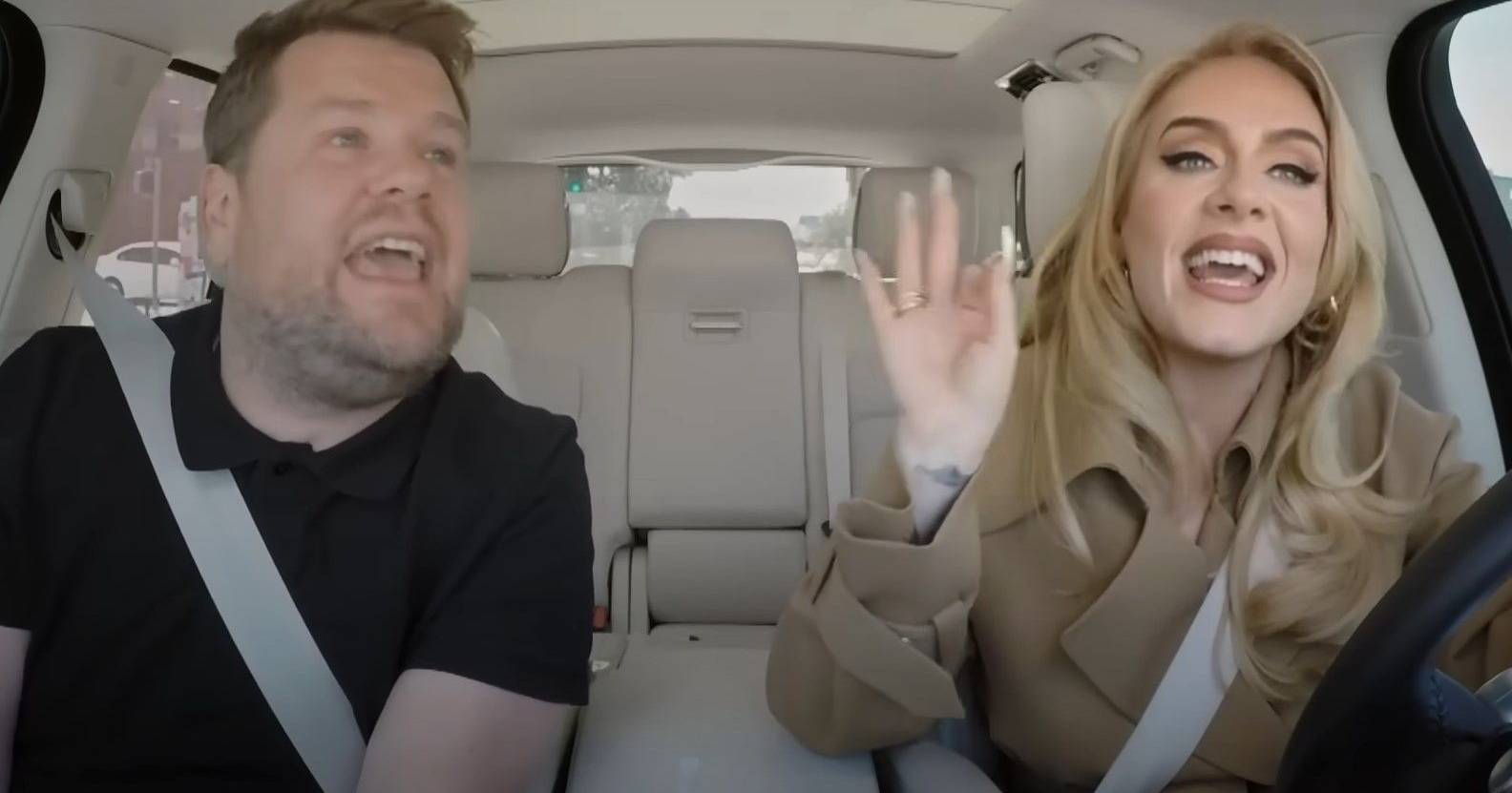 Adele junta-se a James Corden na despedida do “Carpool Karaoke” - Expresso