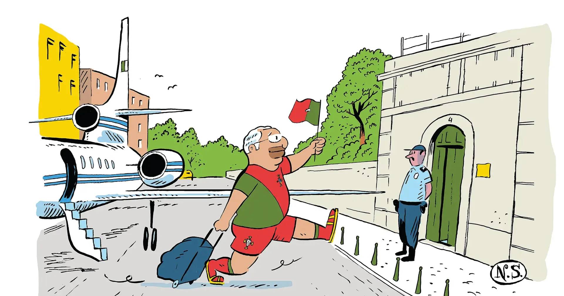 Manchete Inimigo Público: Costa desviou Falcon da sua campanha na ...