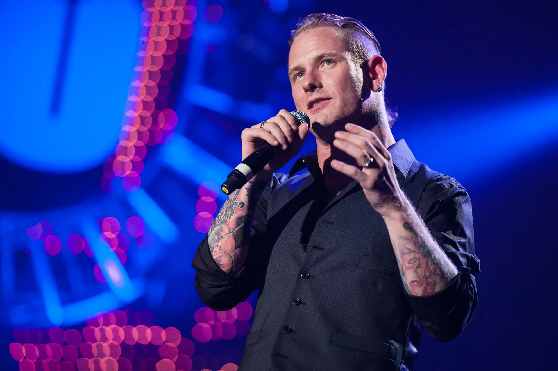 “Os artistas já não são vistos como seres humanos”, diz Corey Taylor ...