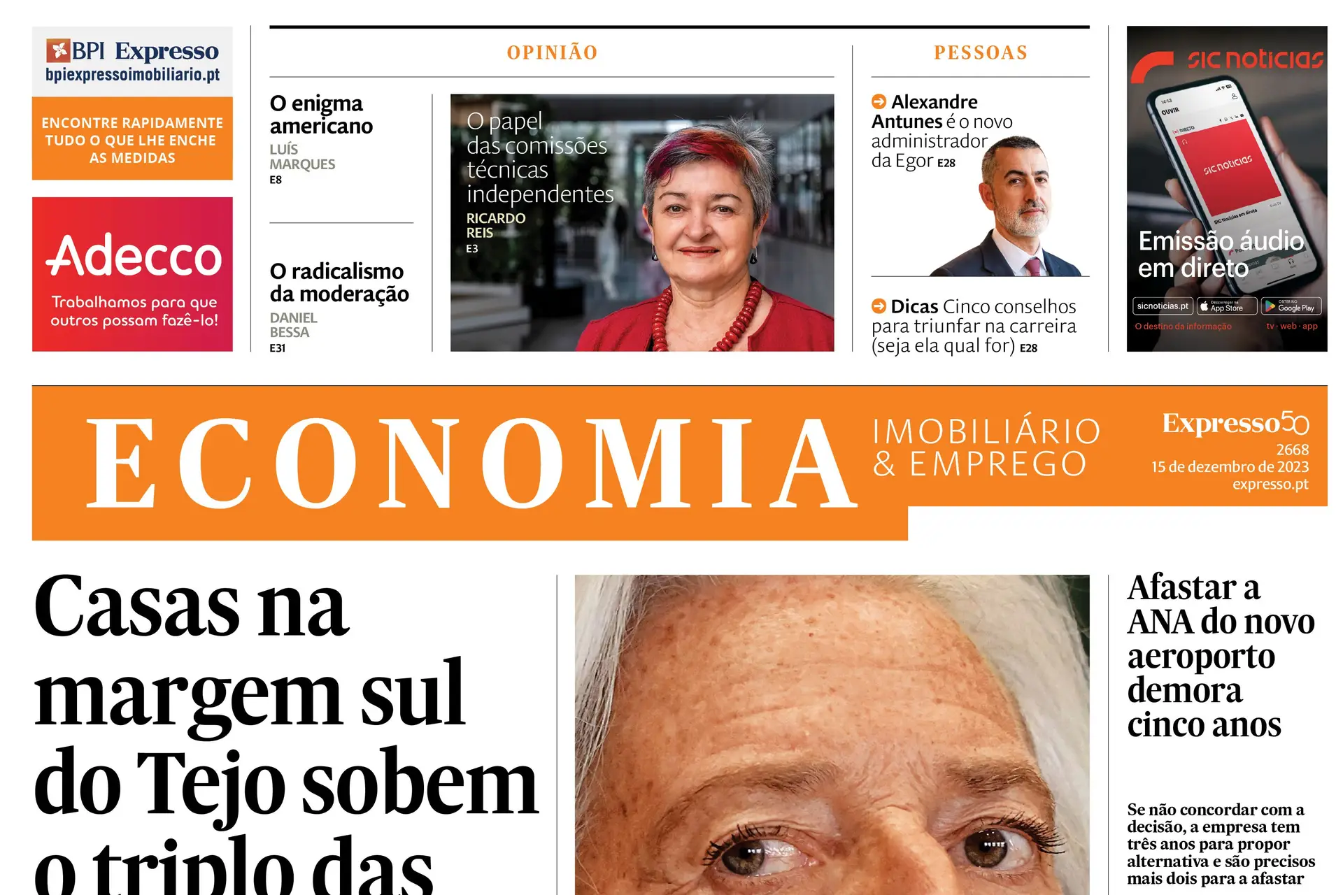 Semanário | Casas na margem sul do Tejo sobem o triplo das de Lisboa