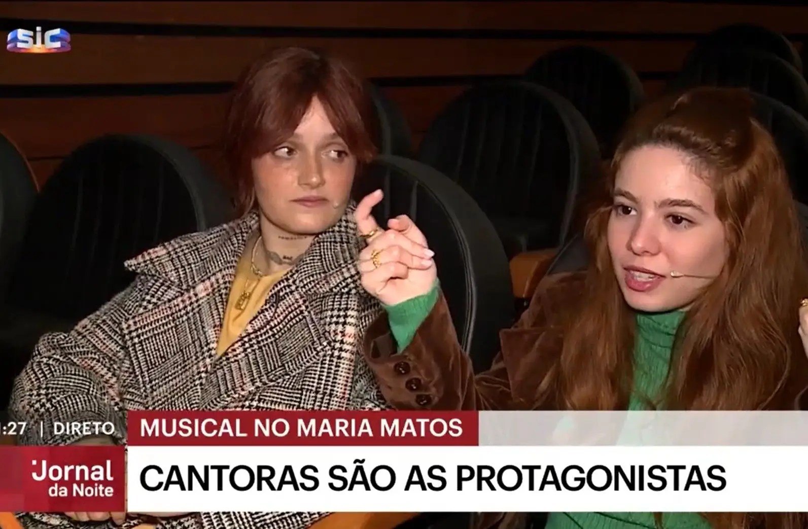 Carolina Deslandes e Bárbara Tinoco são irmãs em musical sobre o 25 de ...