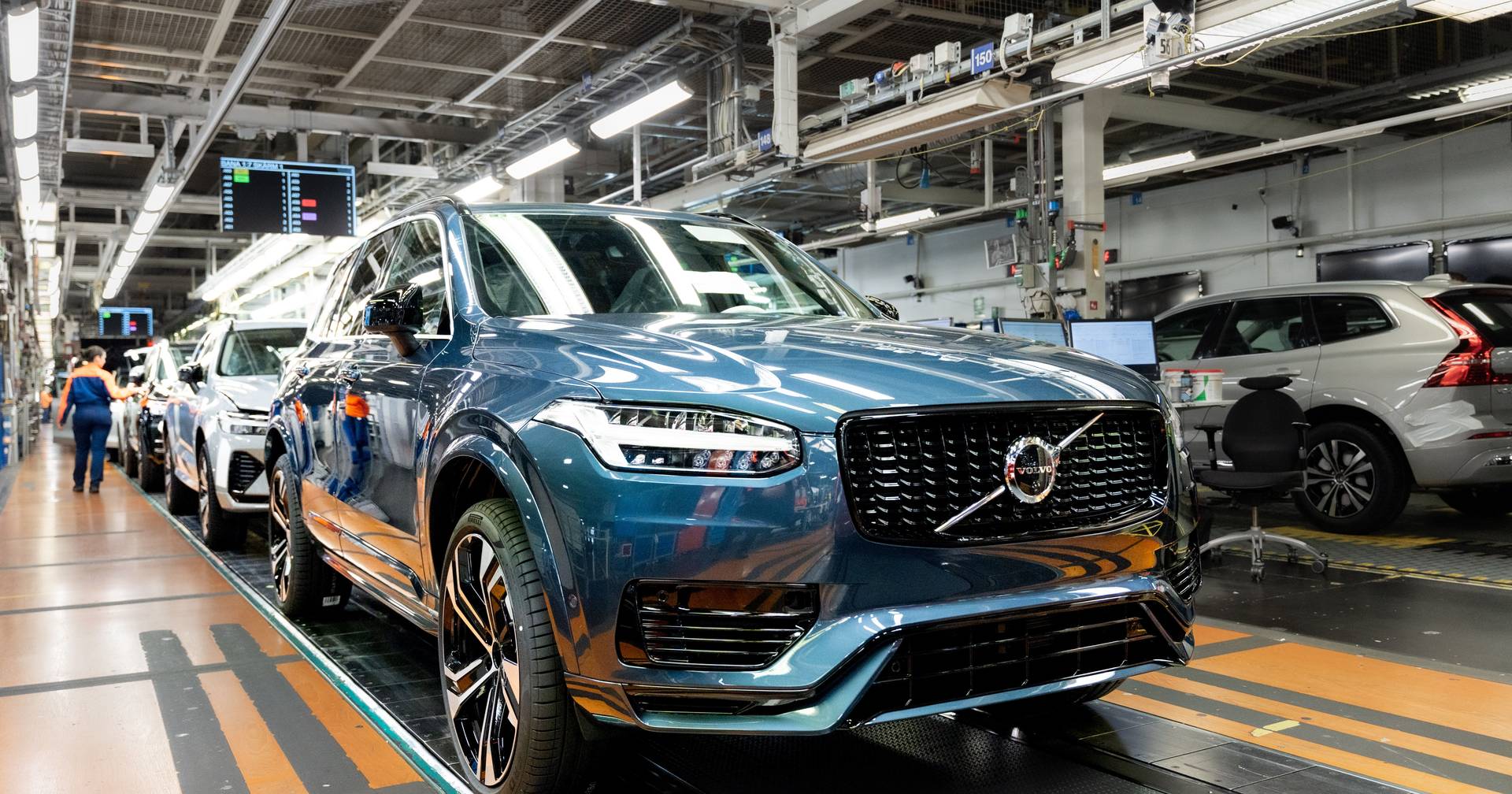 Construtora sueca Volvo produz esta quarta-feira o seu último carro com ...