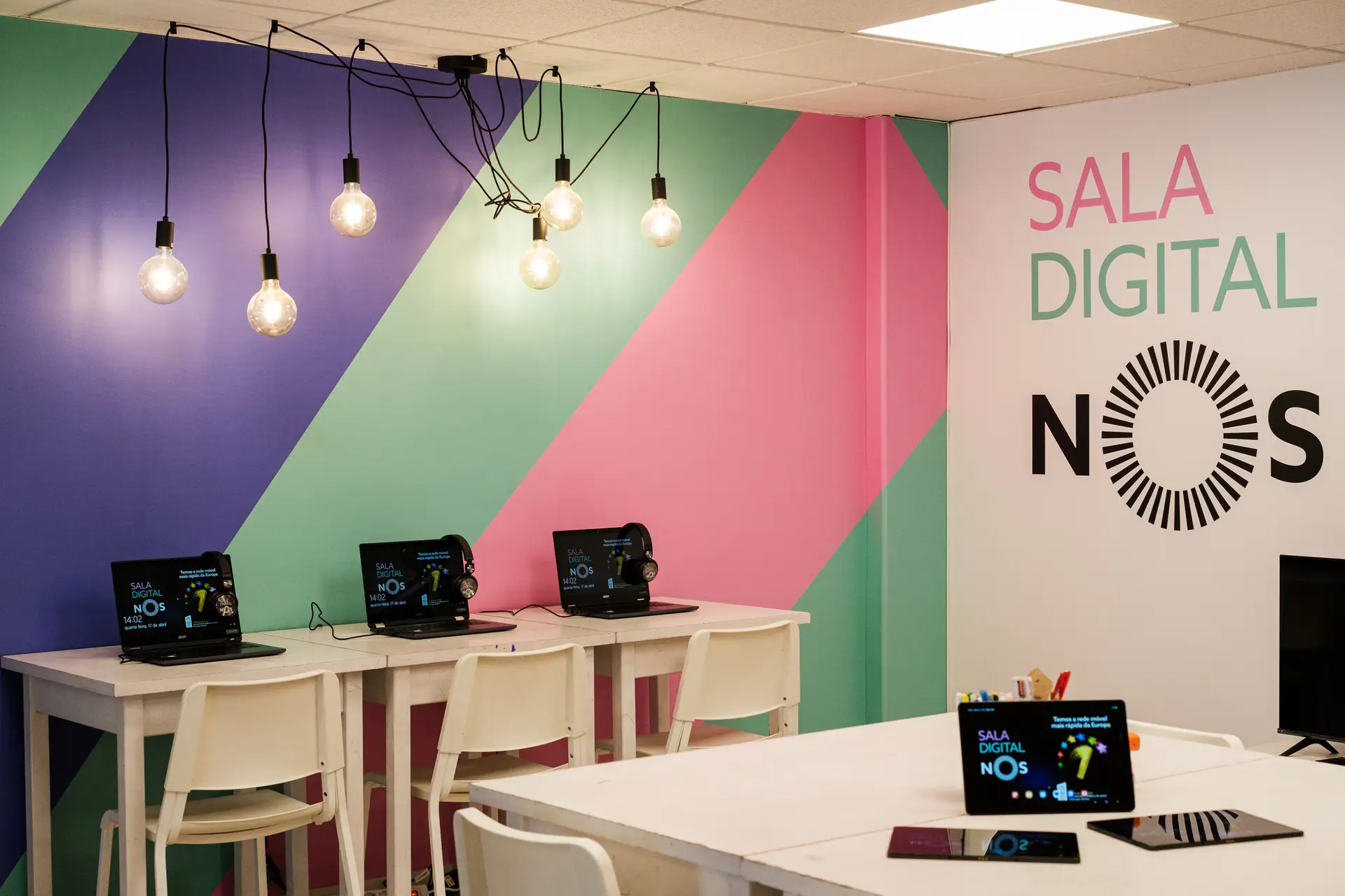 Salas Digitais NOS: saiba como o 5G da NOS vai promover a inclusão ...