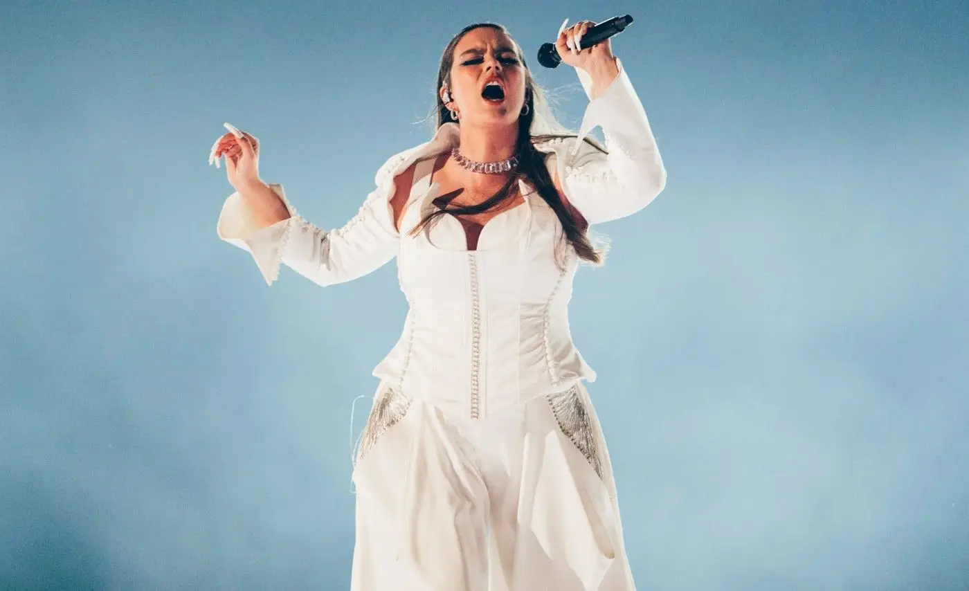 Festival da Eurovisão: a atuação de Iolanda com ‘Grito’ na primeira ...