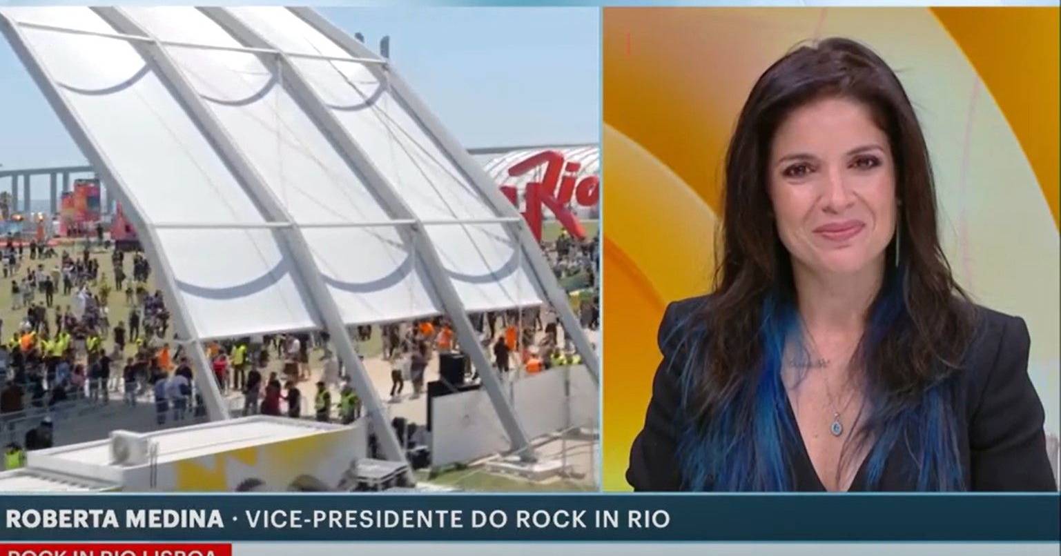 Roberta Medina: “Por mim, Rock in Rio no Parque Tejo é para continuar ...