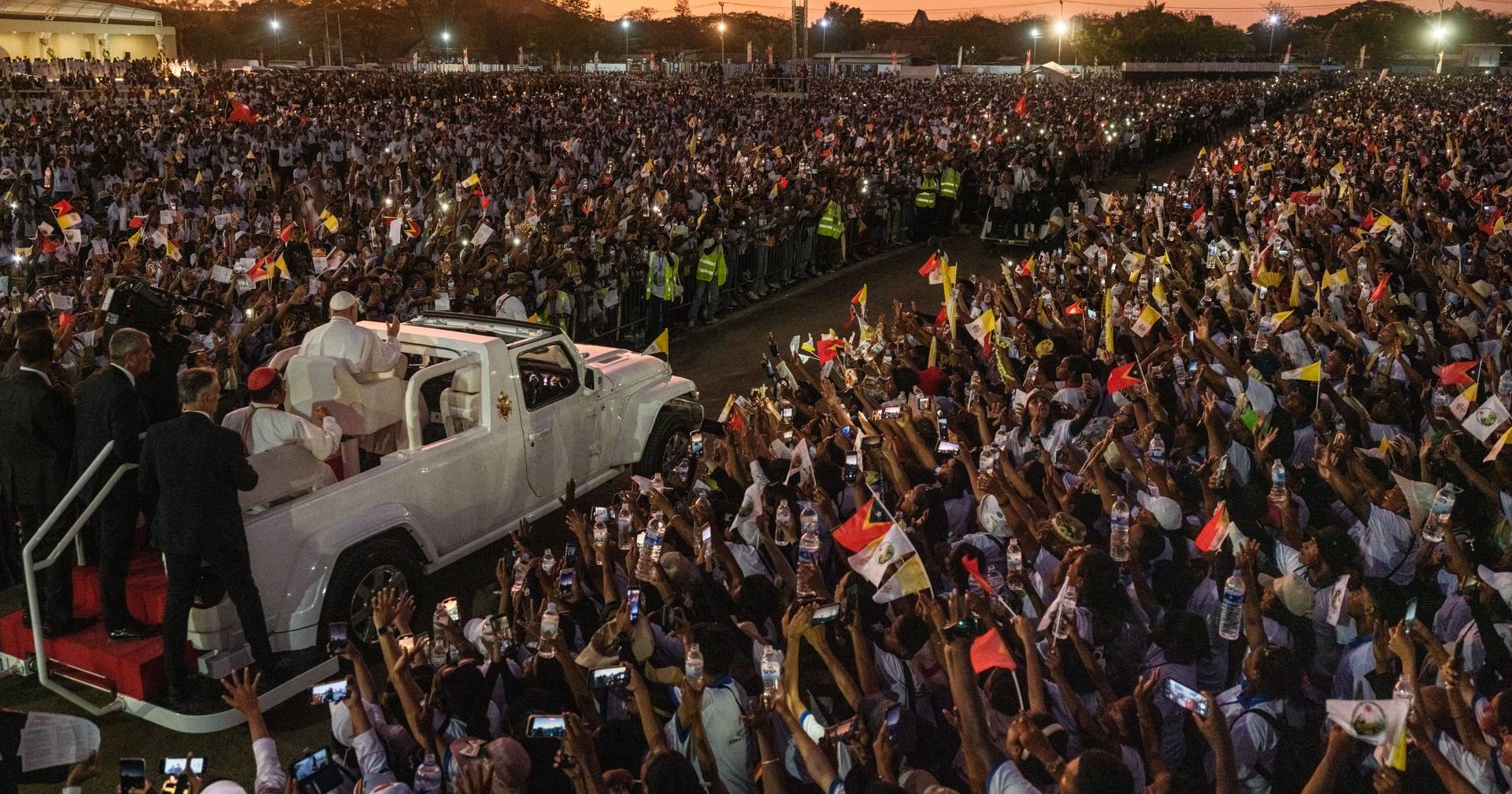 Visita do Papa Francisco foi o maior evento da história de Timor-Leste ...