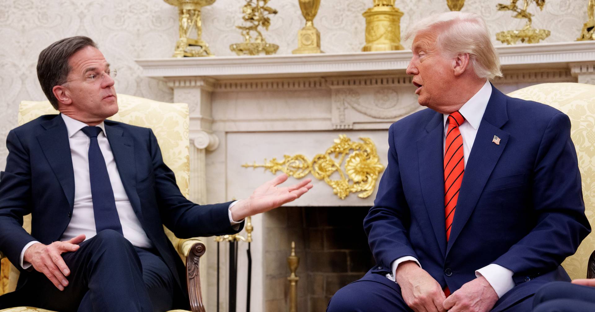 Trump revela mensagem bajuladora de Mark Rutte, secretário-geral da ...