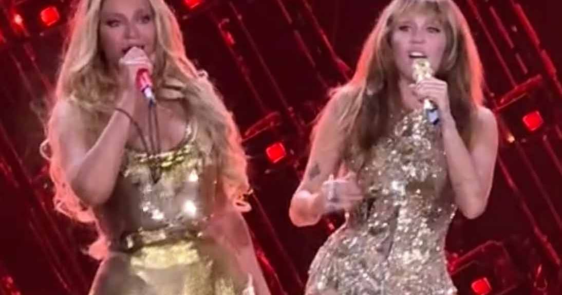 Beyoncé e Miley Cyrus juntas em palco: aconteceu em Paris e o vídeo ...