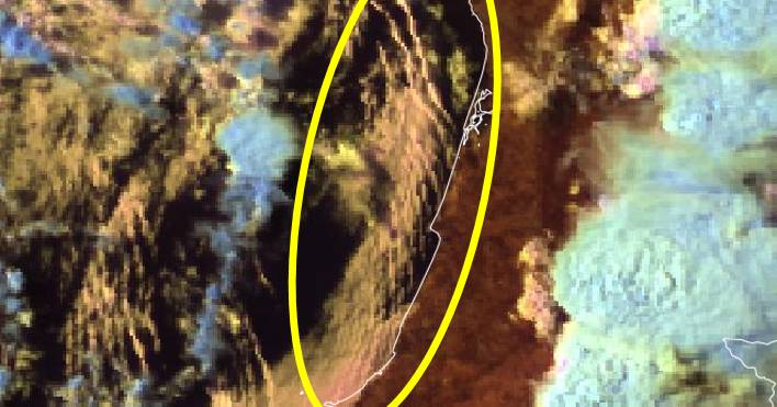 Fenómeno da nuvem rolo surpreende população durante vaga de calor ...