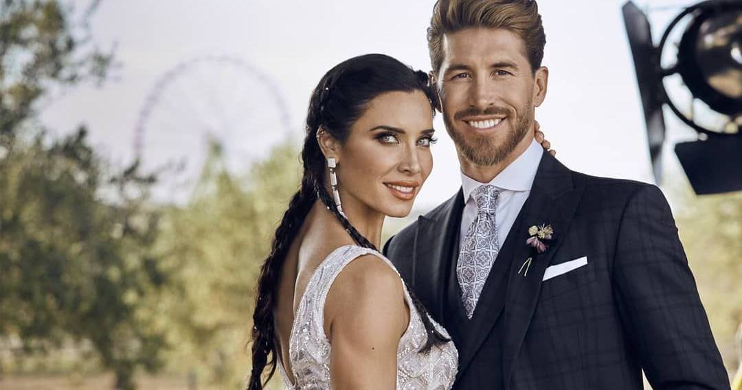 As imagens do excêntrico casamento de Sergio Ramos e Pilar Rubio - Fama ...