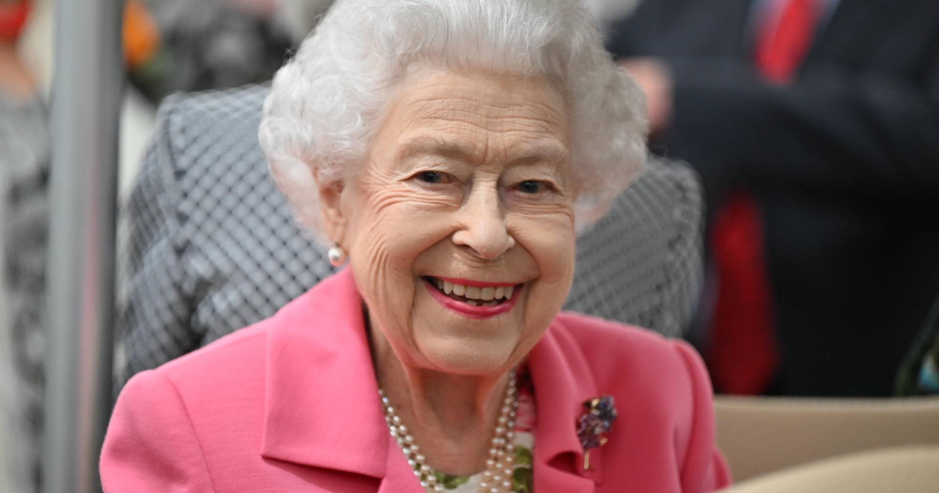 Esta foi a última fotografia de Isabel II, dois dias antes da sua morte ...