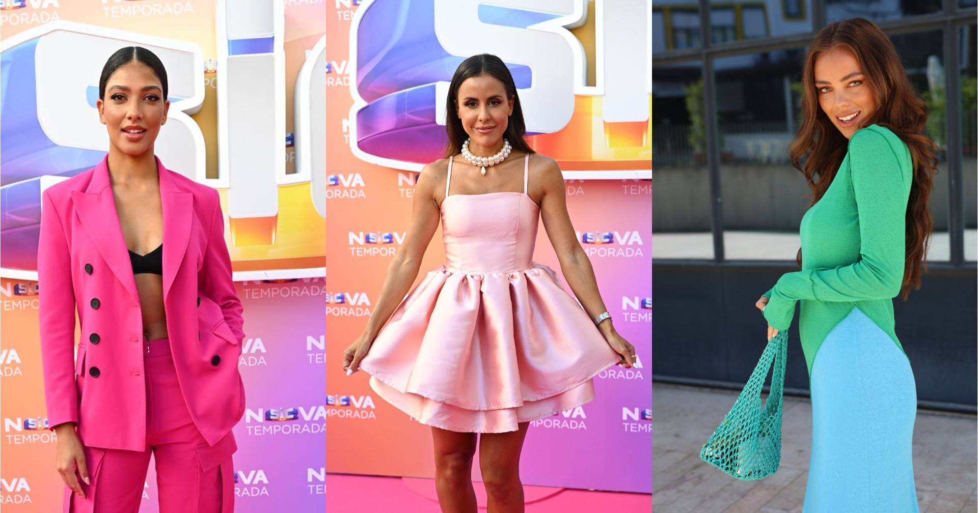 Cores vibrantes e elegância. Eis os looks das apresentadoras do ‘Fama ...