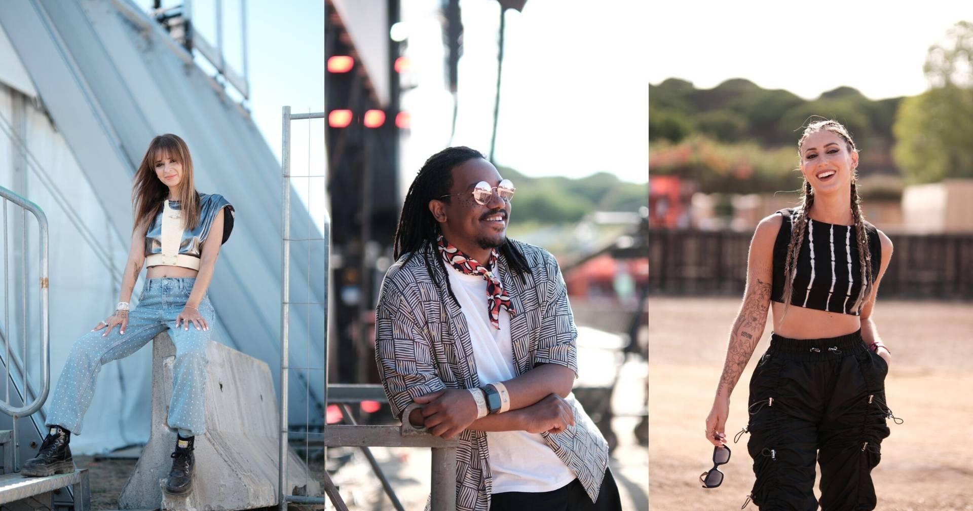 Estes foram os looks dos rostos da SIC Radical no último dia do Super ...