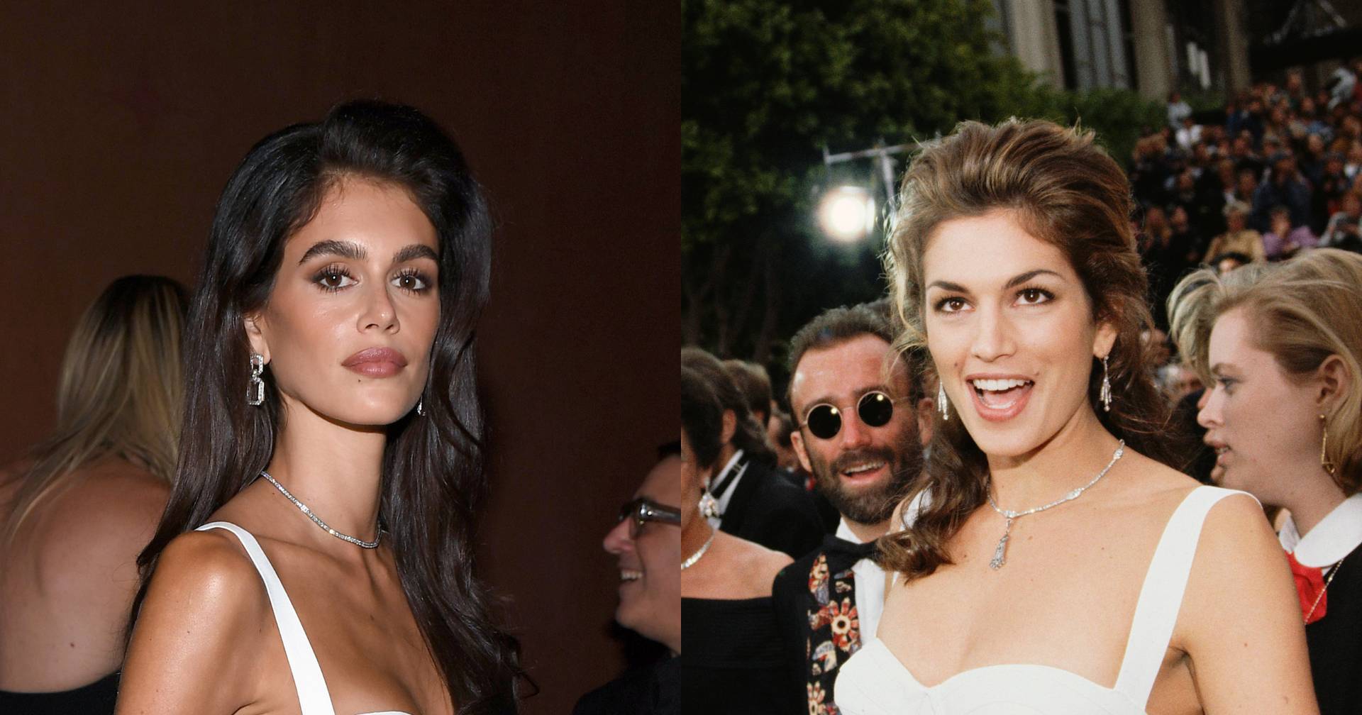 30 anos depois, filha de Cindy Crawford recria look que a mãe usou nos ...