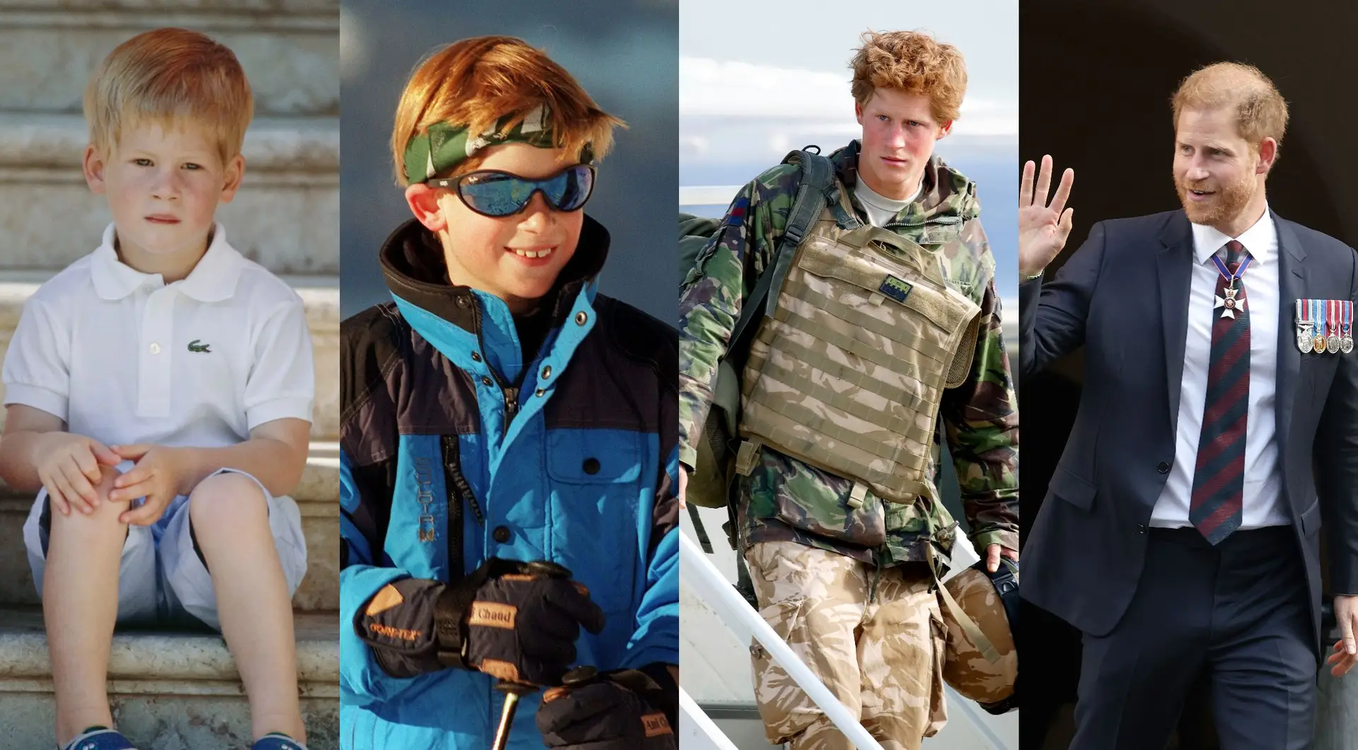 Harry celebra 40 anos de vida! Veja como o príncipe mudou ao longo dos ...