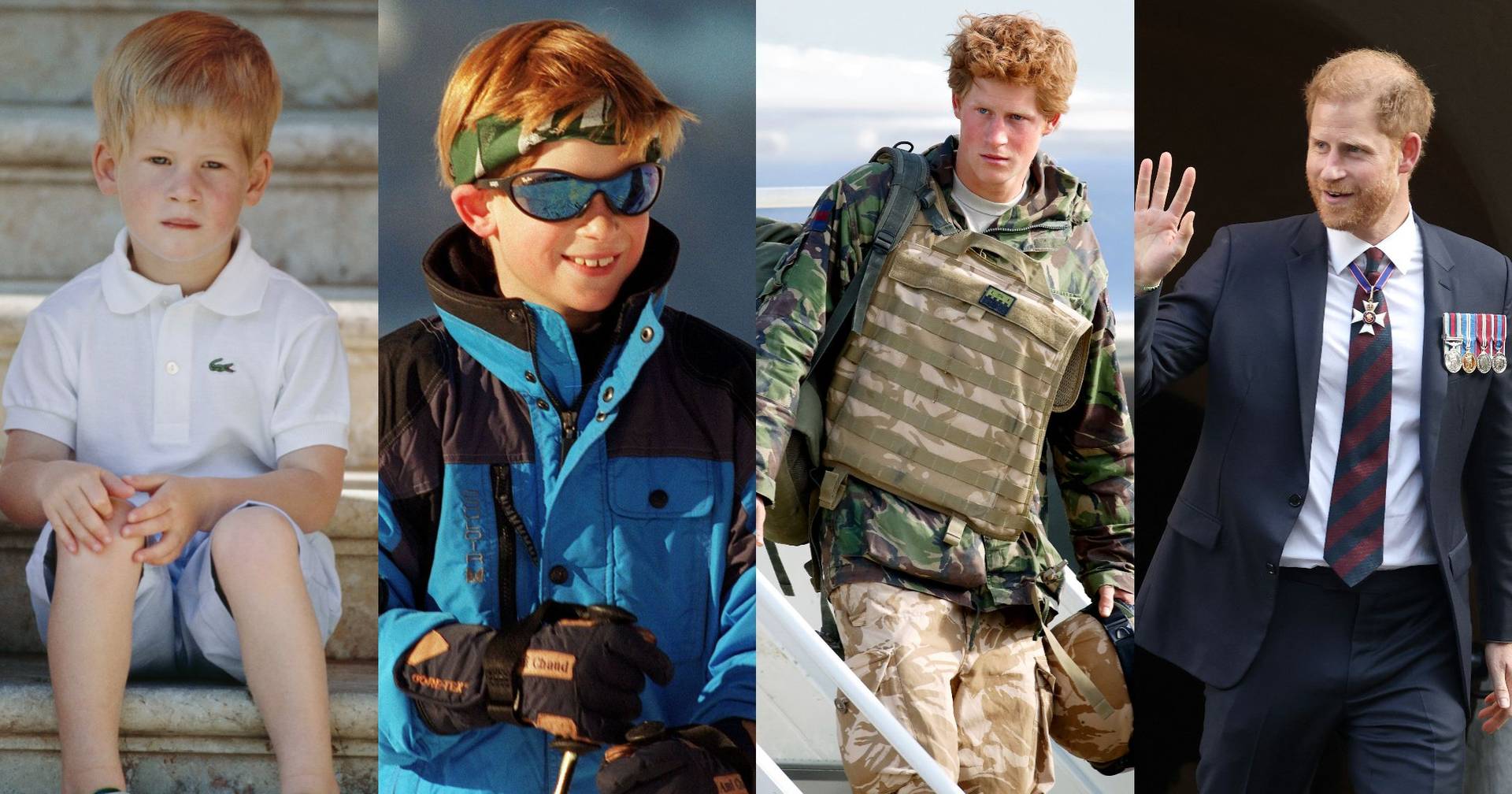 Harry celebra 40 anos de vida! Veja como o príncipe mudou ao longo dos ...