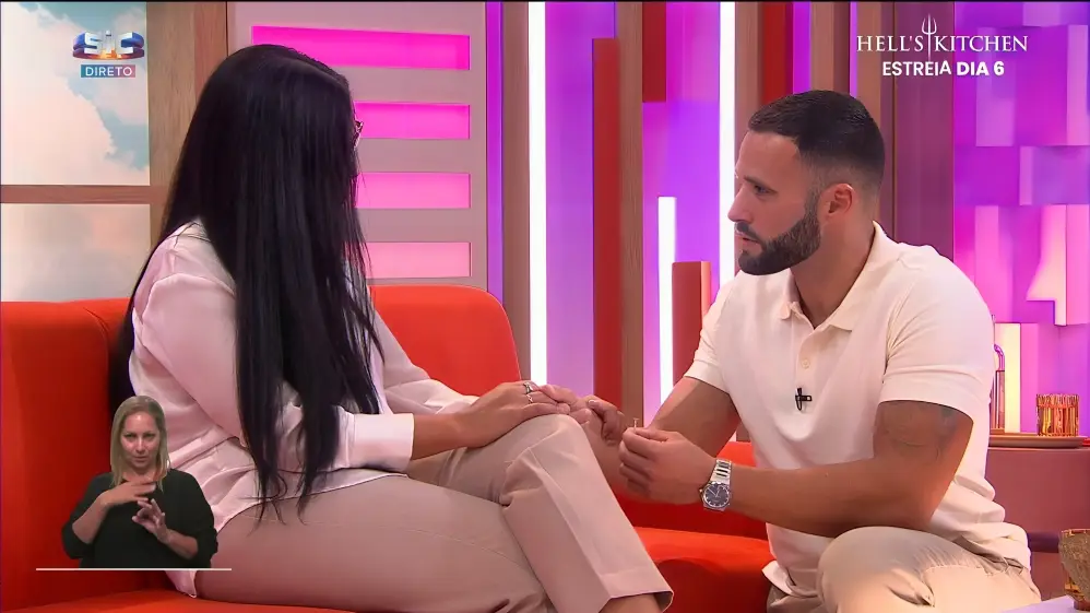 Ator Tomás Santos esteve sete anos preso e agora pediu (em direto) a ...