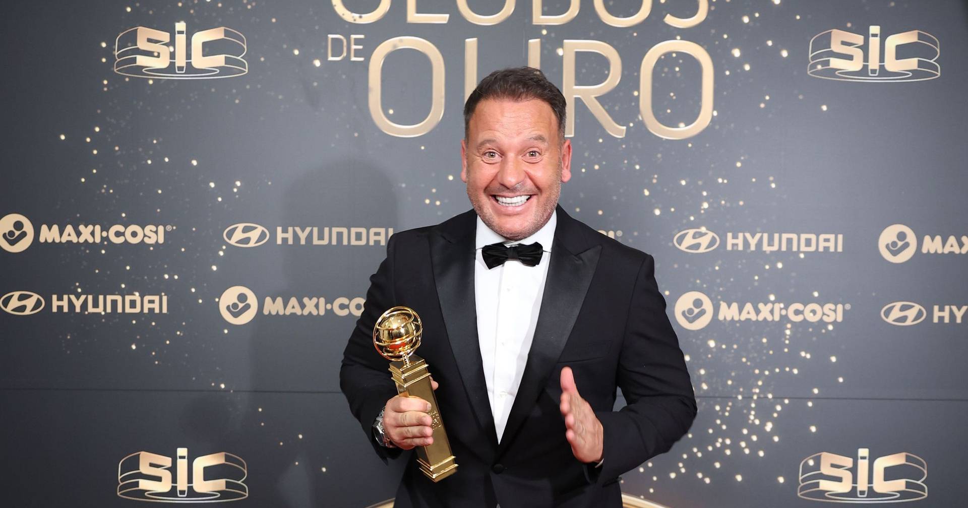 Cândido Costa revela onde vai guardar Globo de Ouro conquistado ...