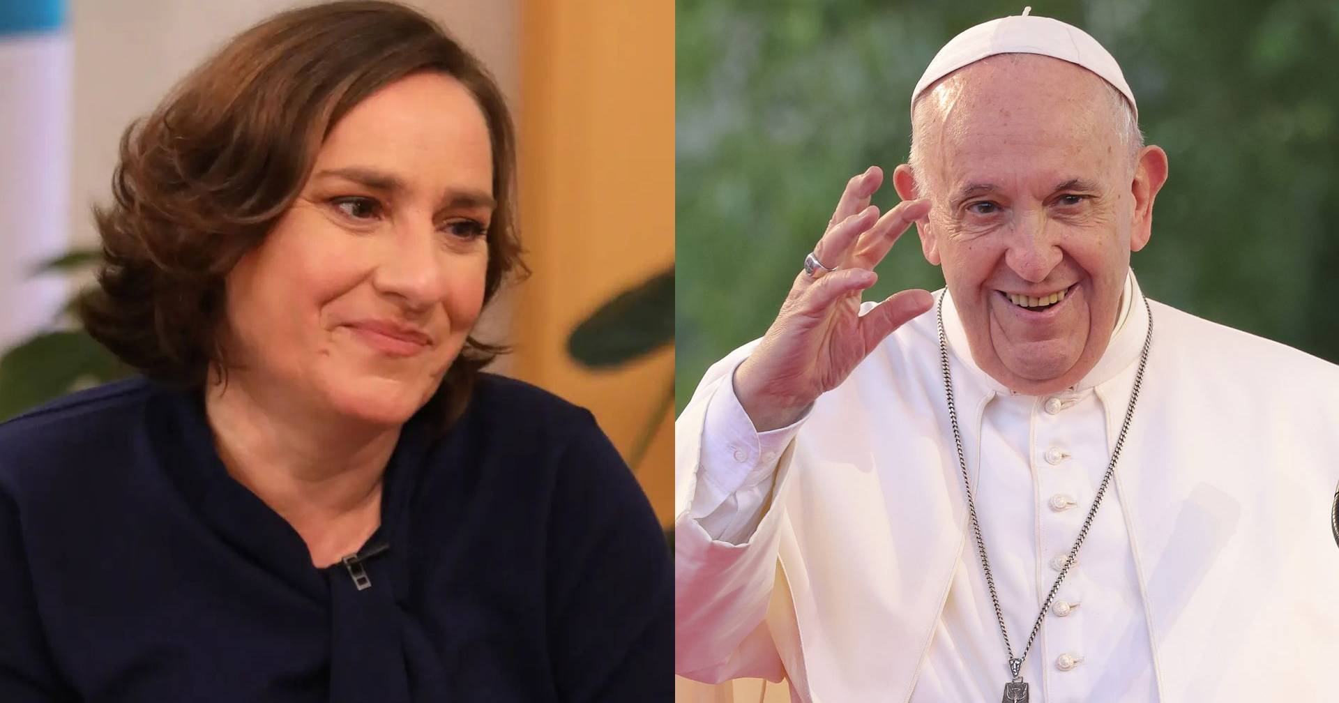 Maria Rueff mostra imagem única de encontro com o Papa: “Levamos anos a ...