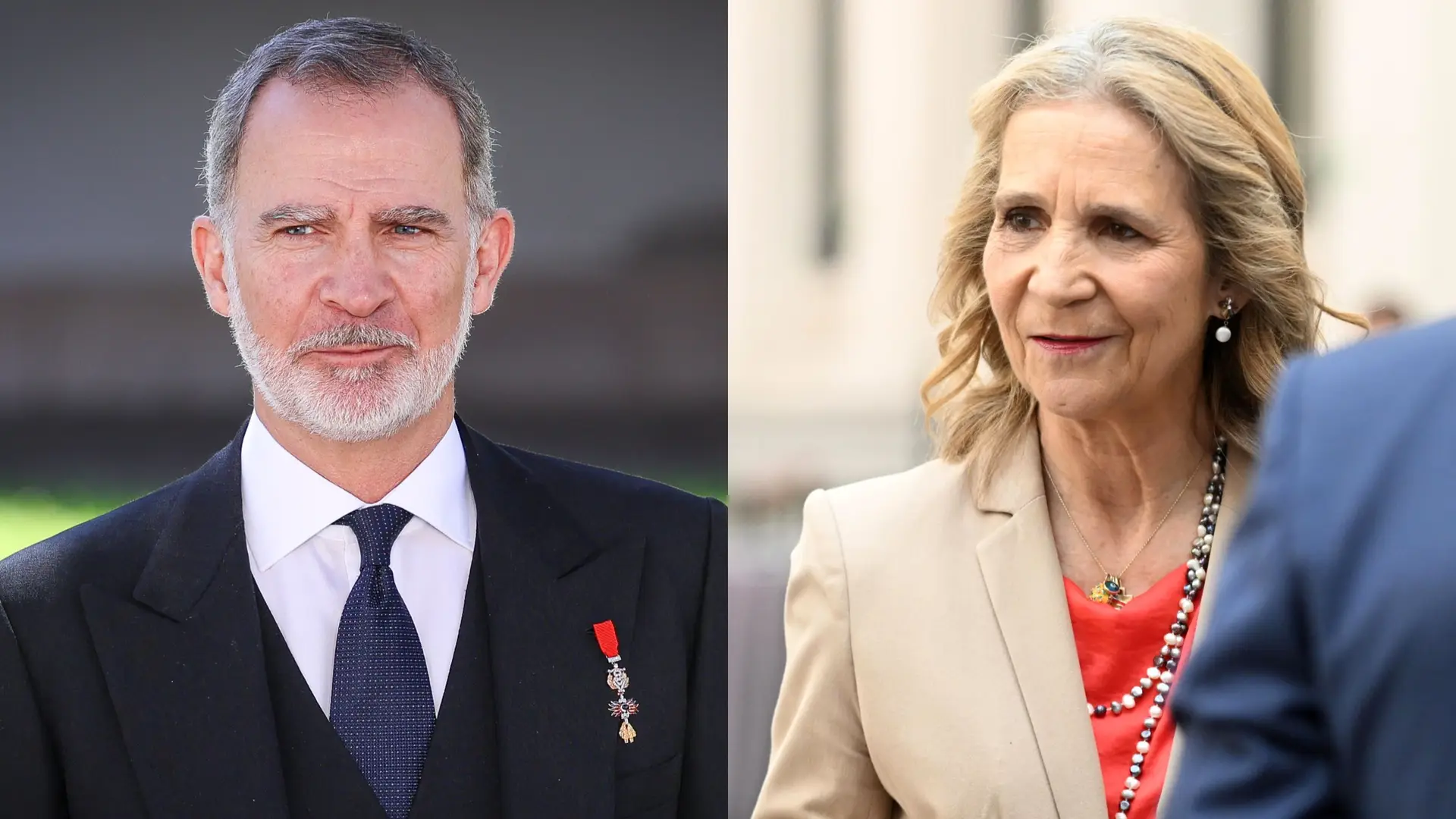 Felipe VI e infanta Elena reencontram-se em momento de enorme carinho ...