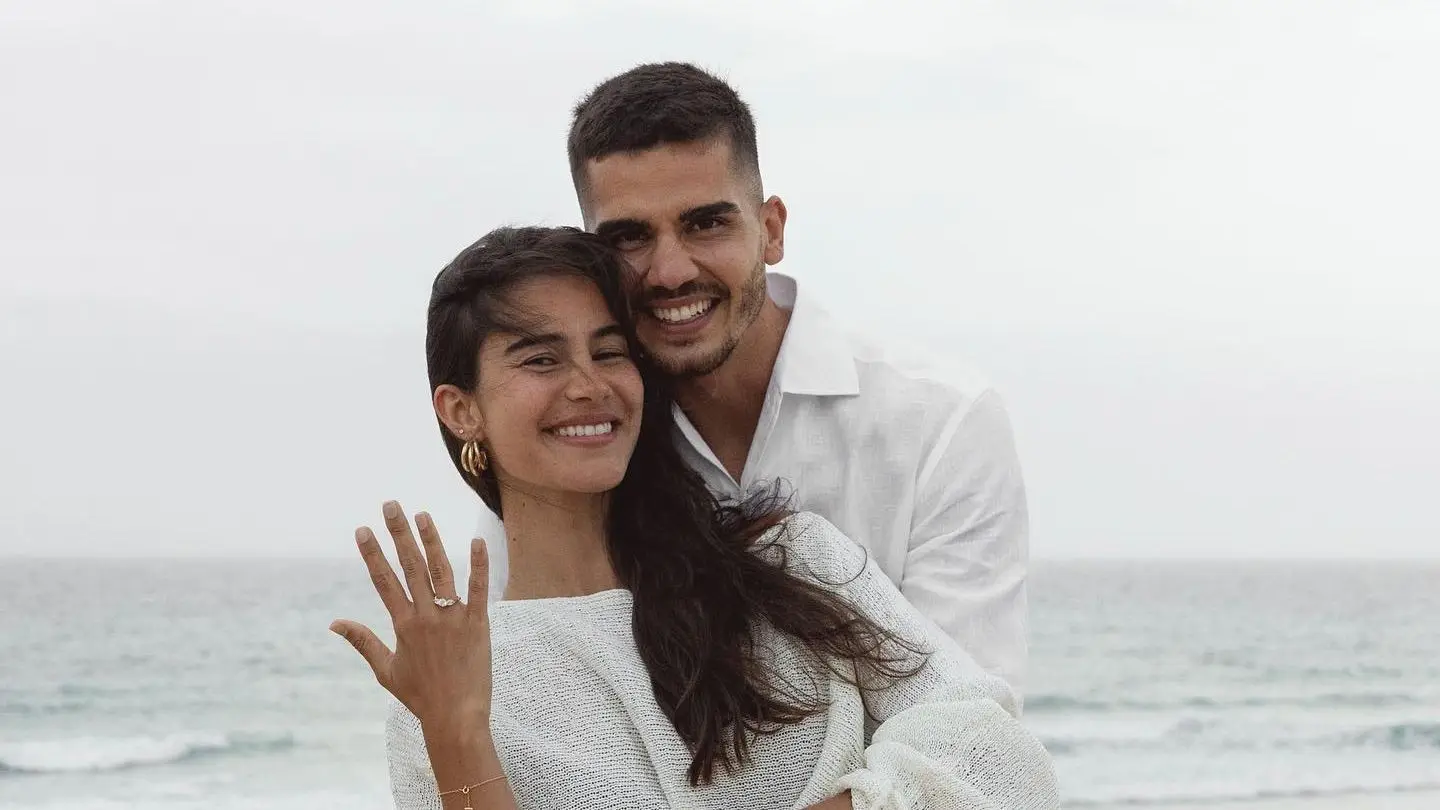 Mulher de André Silva assinala um mês de casamento e revela imagens ...
