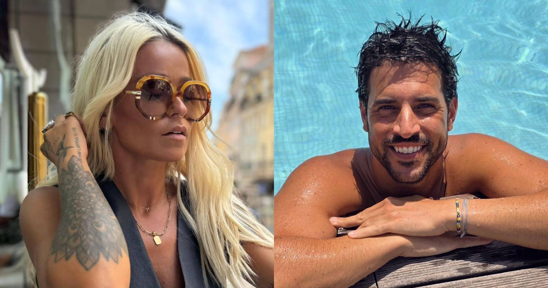 Romance discreto! Como Aurea e o namorado aproveitam os dias de calor no Algarve - Fama Show