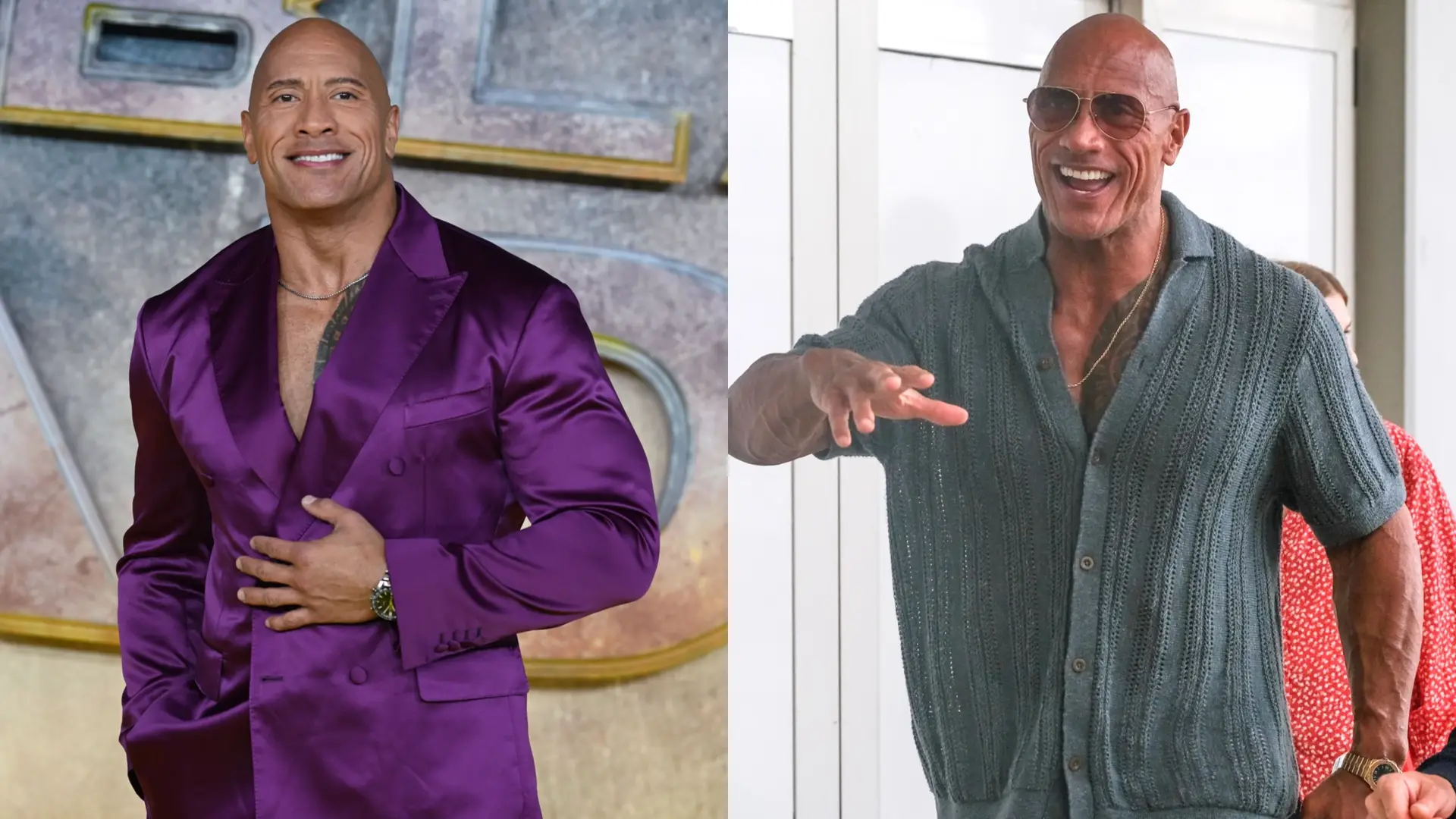 Transformação drástica! Dwayne Johnson terá perdido quase 30 quilos ...