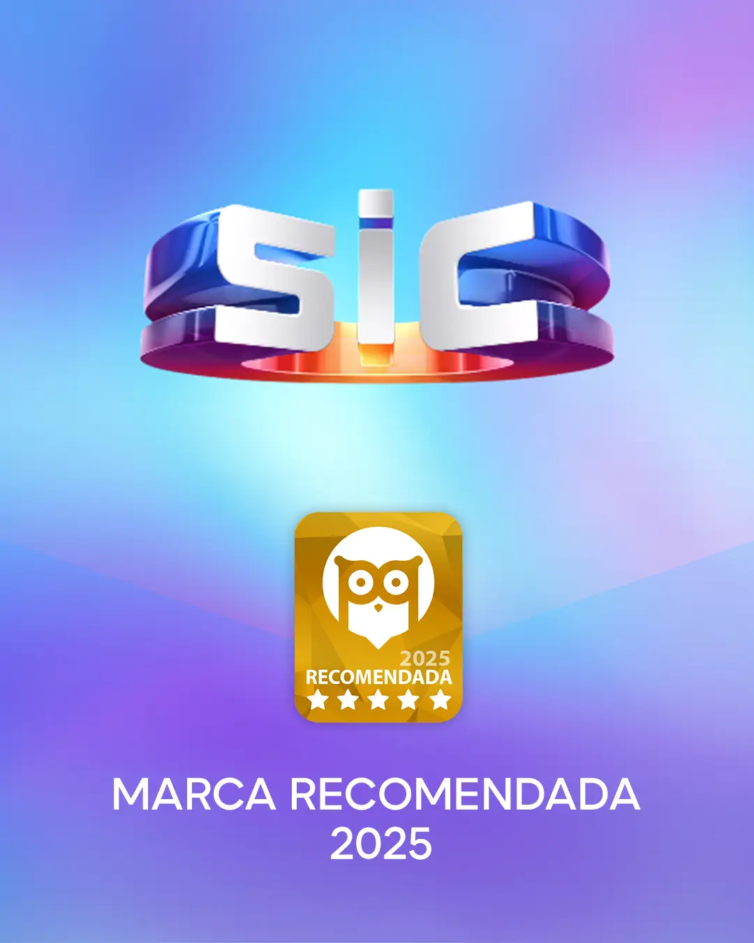 Grupo IMPRESA | SIC E OPTO SIC SÃO MARCA RECOMENDADA 2025 PELO PORTAL ...