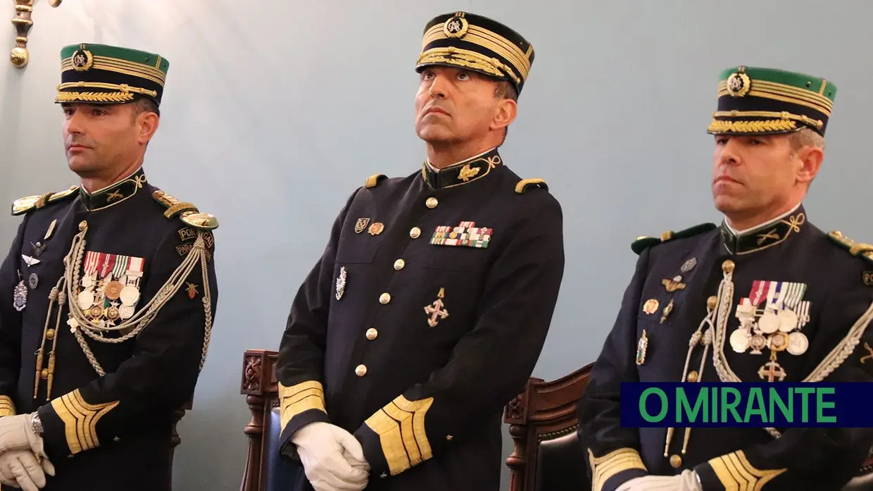 O MIRANTE Pedro Moleirinho Toma Posse Como Comandante Da GNR De Santar m