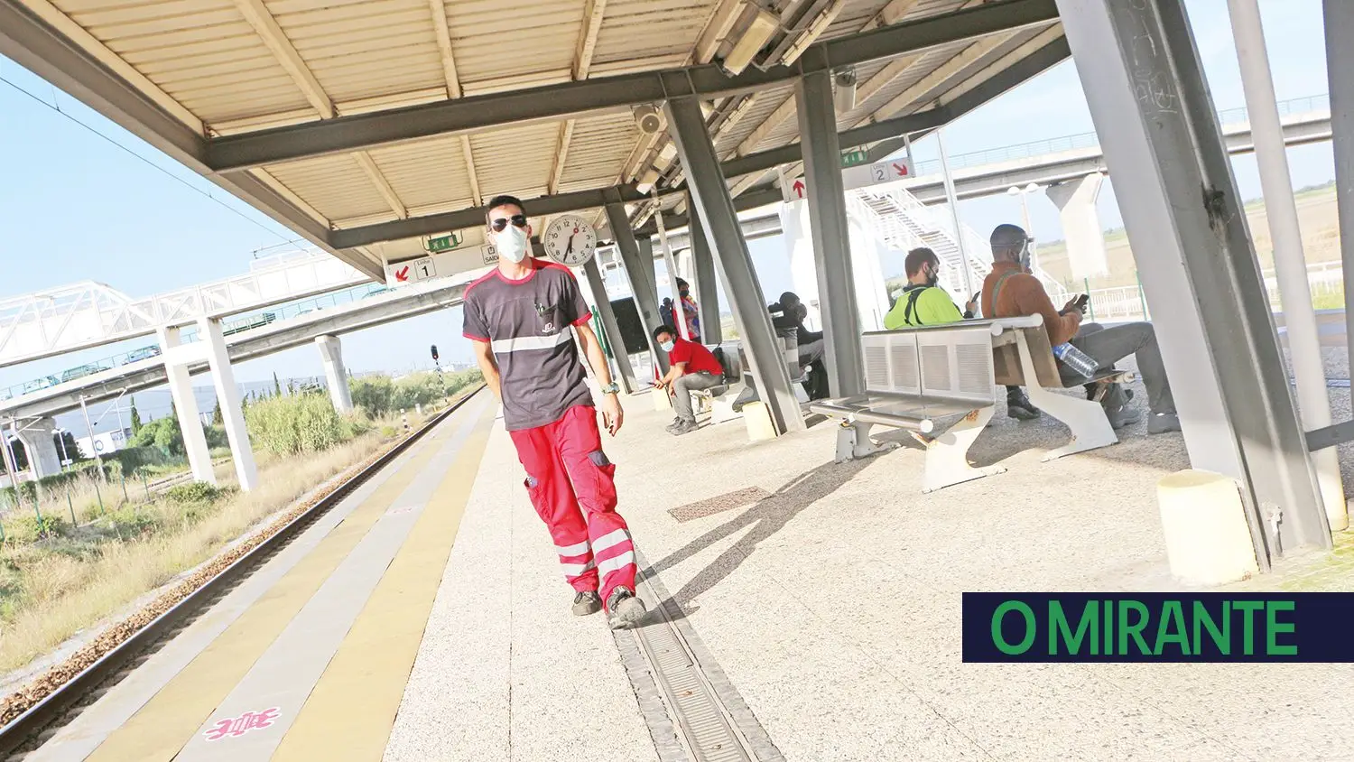 O MIRANTE | Estação de Azambuja com vigilância reforçada para evitar ...