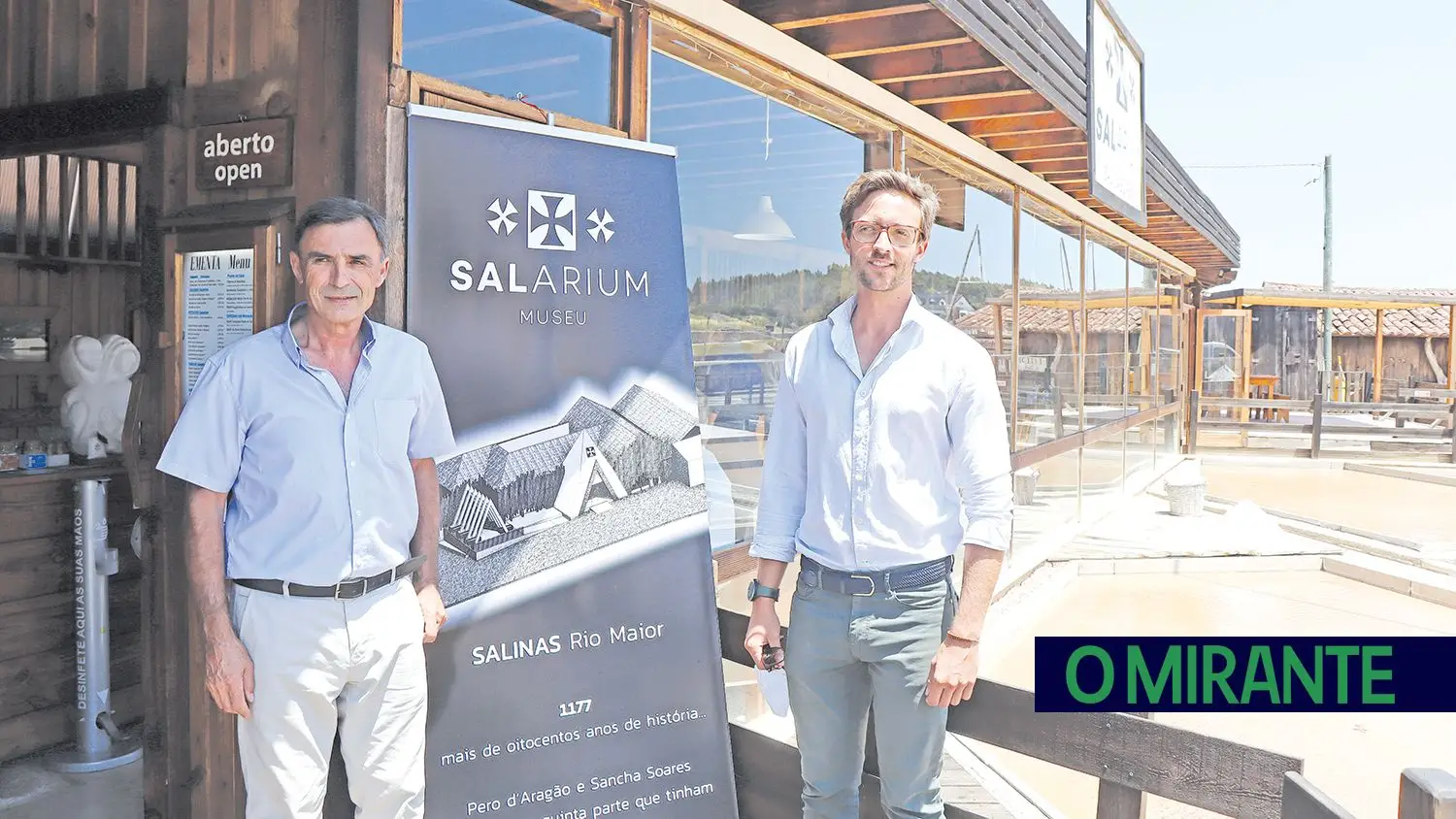 O MIRANTE | Cresce o interesse em visitar as salinas de Rio Maior e ...