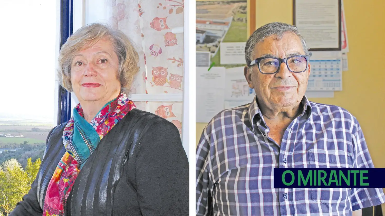 O MIRANTE | Maria Emília Rufino e Afonso Matias