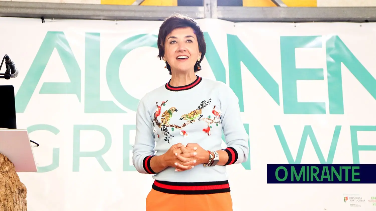 O MIRANTE | Maria do Céu Antunes volta ao Tagusvalley