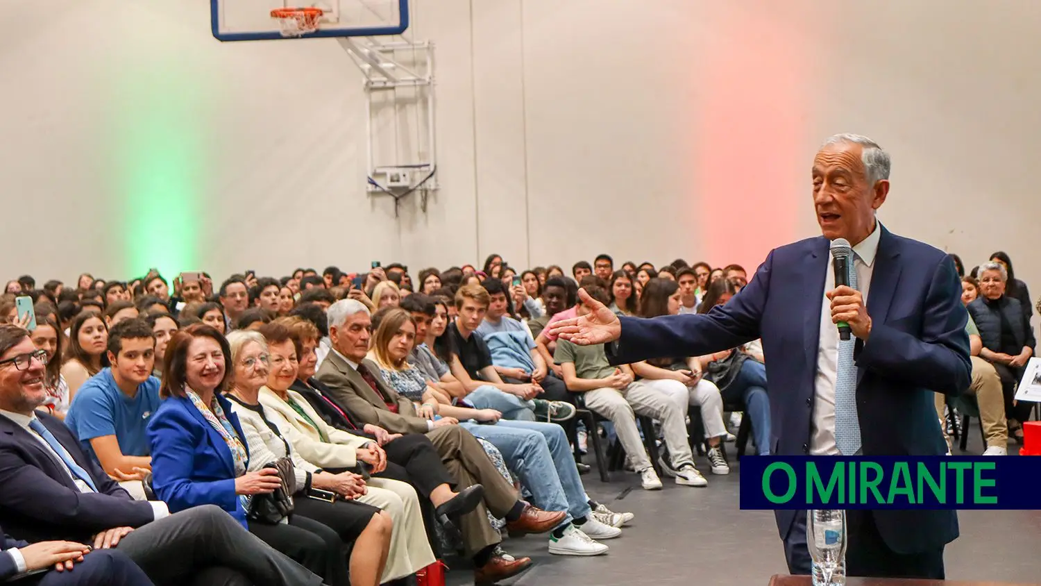 O MIRANTE | Marcelo Rebelo de Sousa deu uma aula em Santarém e foi ...