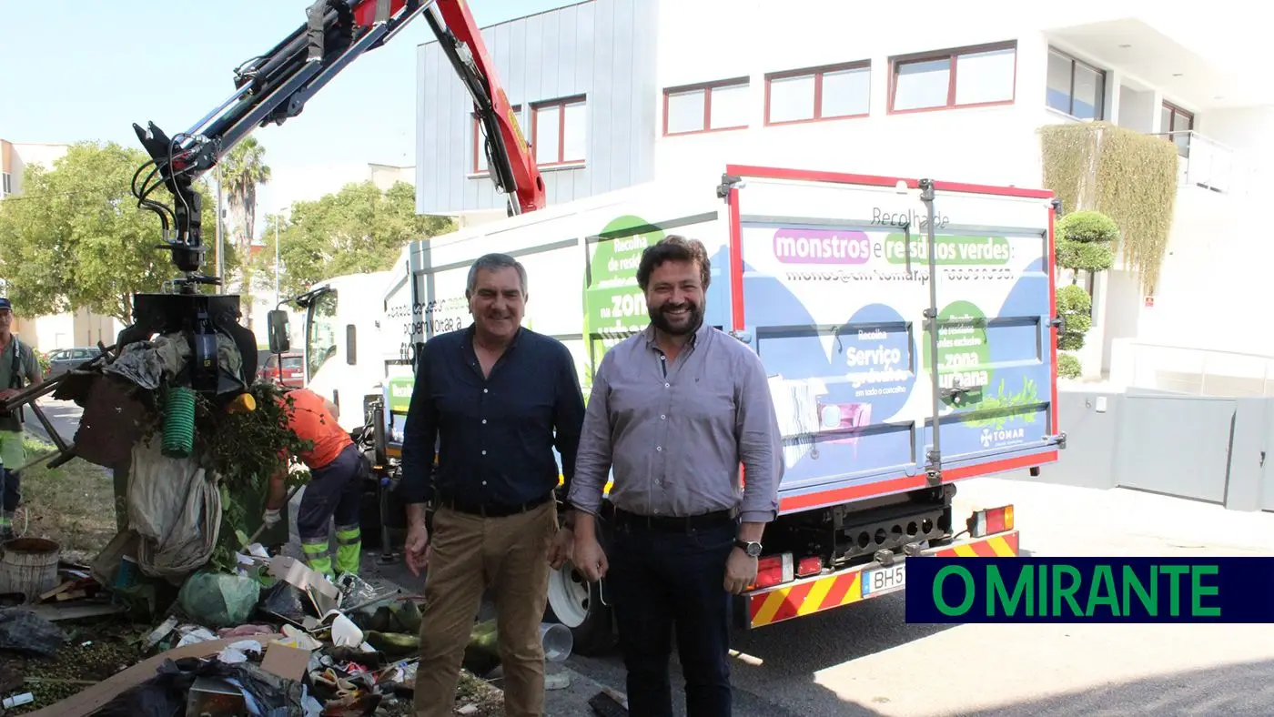 O MIRANTE | Tomar tem uma nova viatura de recolha de monos