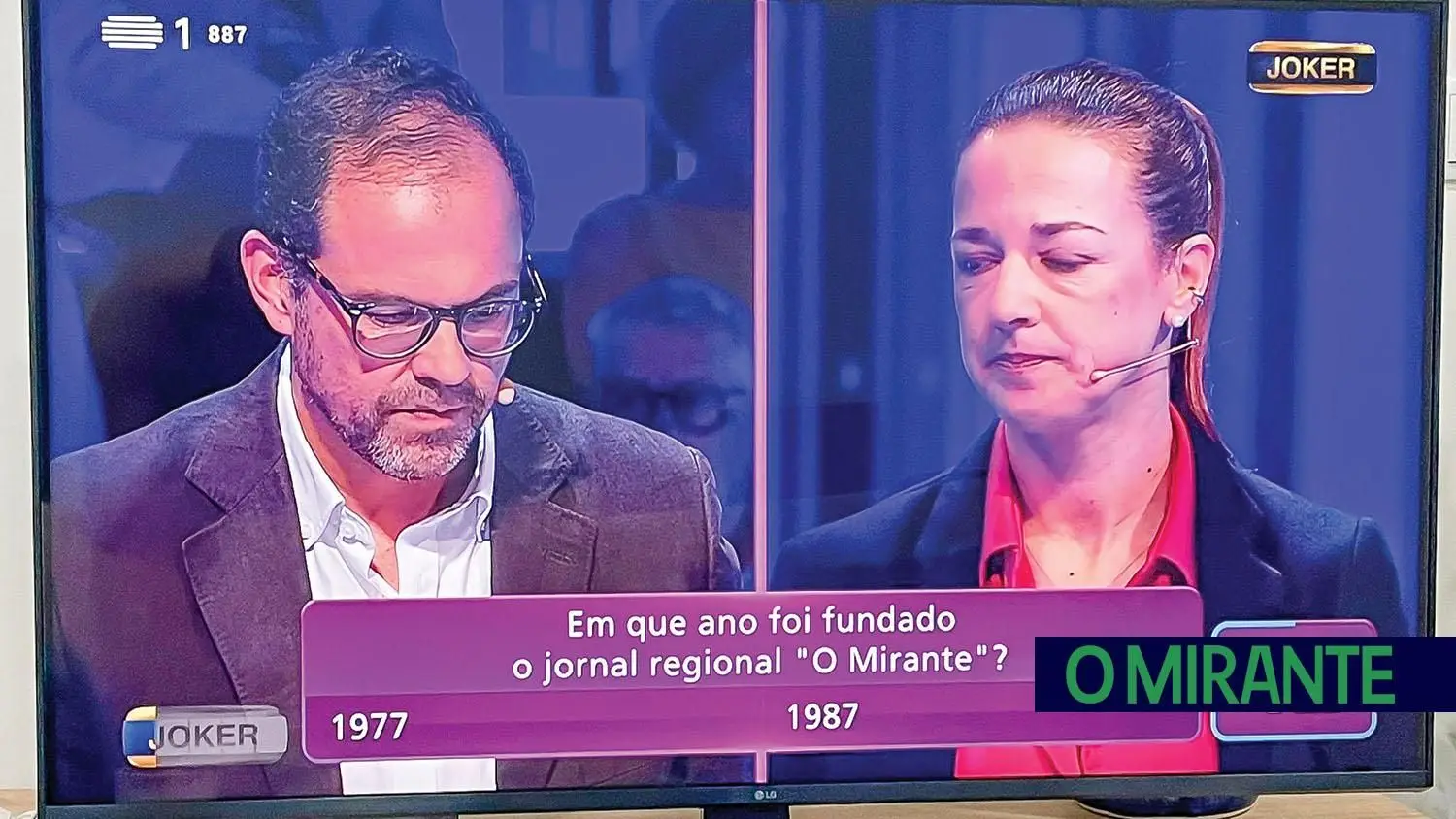 O MIRANTE | A RTP a fazer publicidade a O MIRANTE