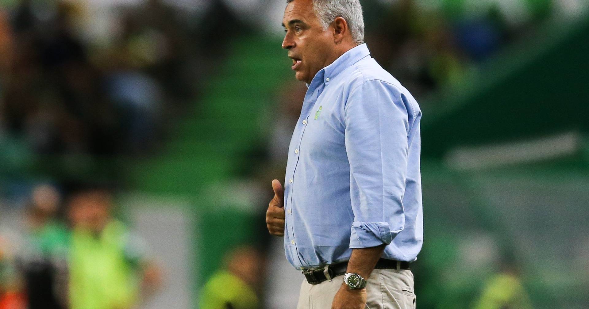 José Couceiro: “O Vitória teve de defender mais por mérito do Sporting ...