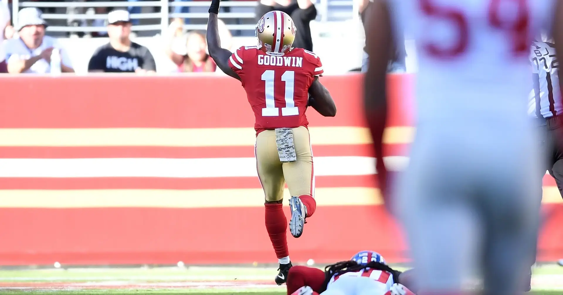 A história comovente de Goodwin, o jogador da NFL que perdeu o filho ...