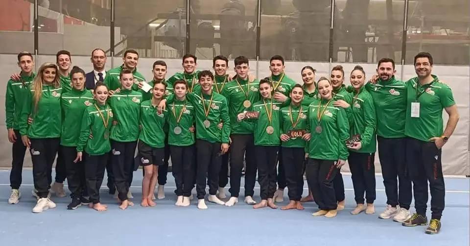 Sete finais, cinco medalhas: ginástica acrobática portuguesa obtém ...
