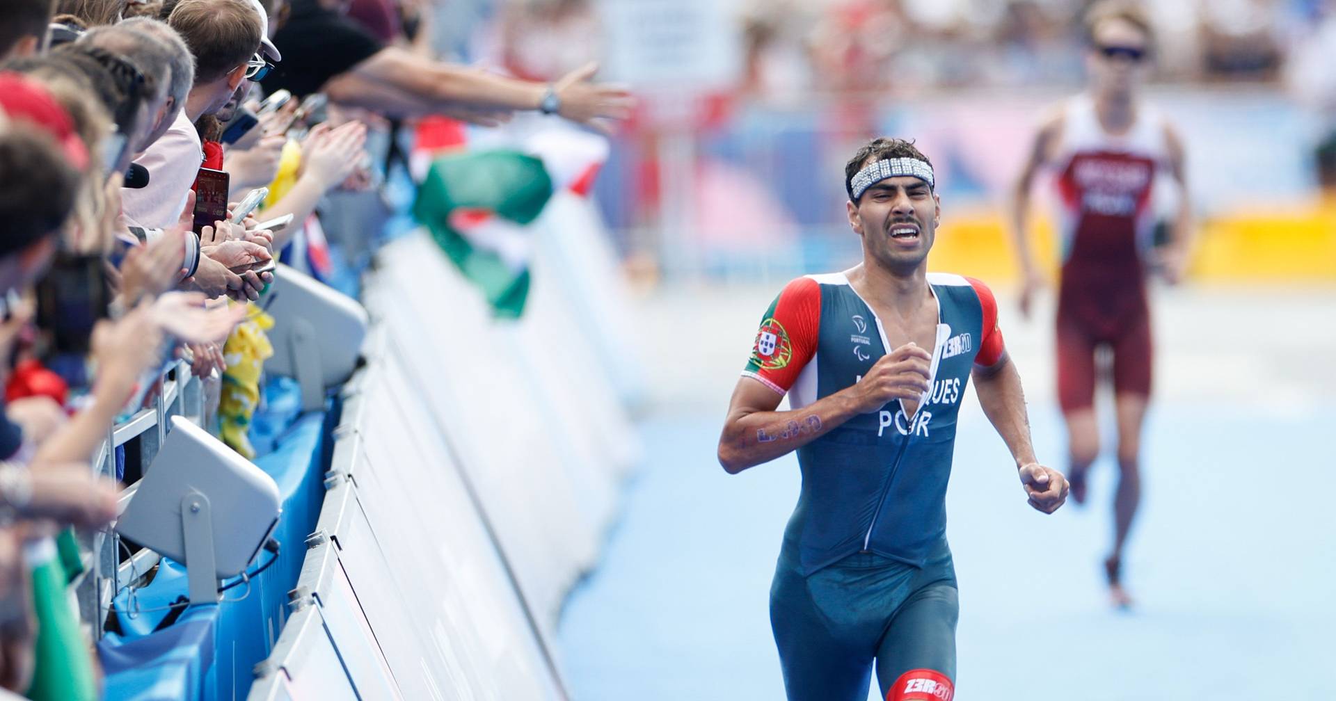 Na estreia de Portugal no triatlo paralímpico, Filipe Marques ficou às ...